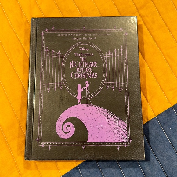 Disney | Office | New Disney Nightmare Before Christmas Hardcover Book ...